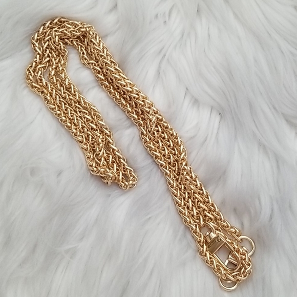 Unbranded | Bags | Gold Chain Crossbody Strap 55 | Poshmark